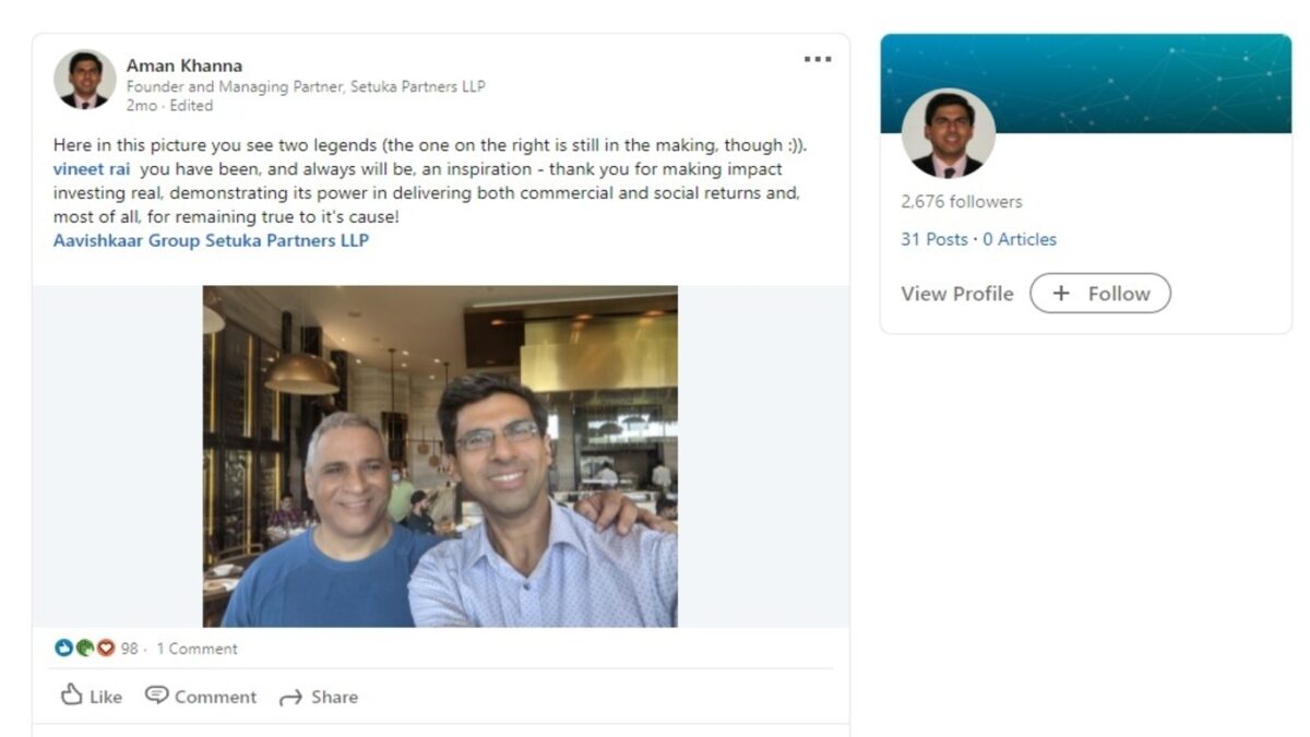 MEDIA – Setuka Partners LLP